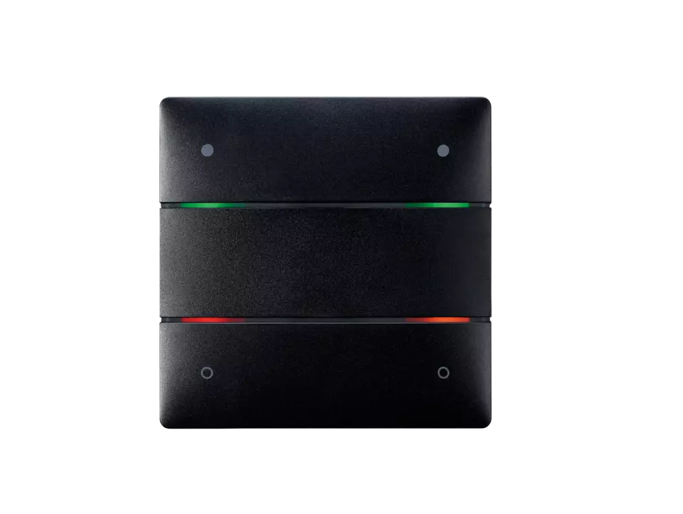 Theben 4969244, Push-button sensor with 4 buttons and 4 status LEDs ...